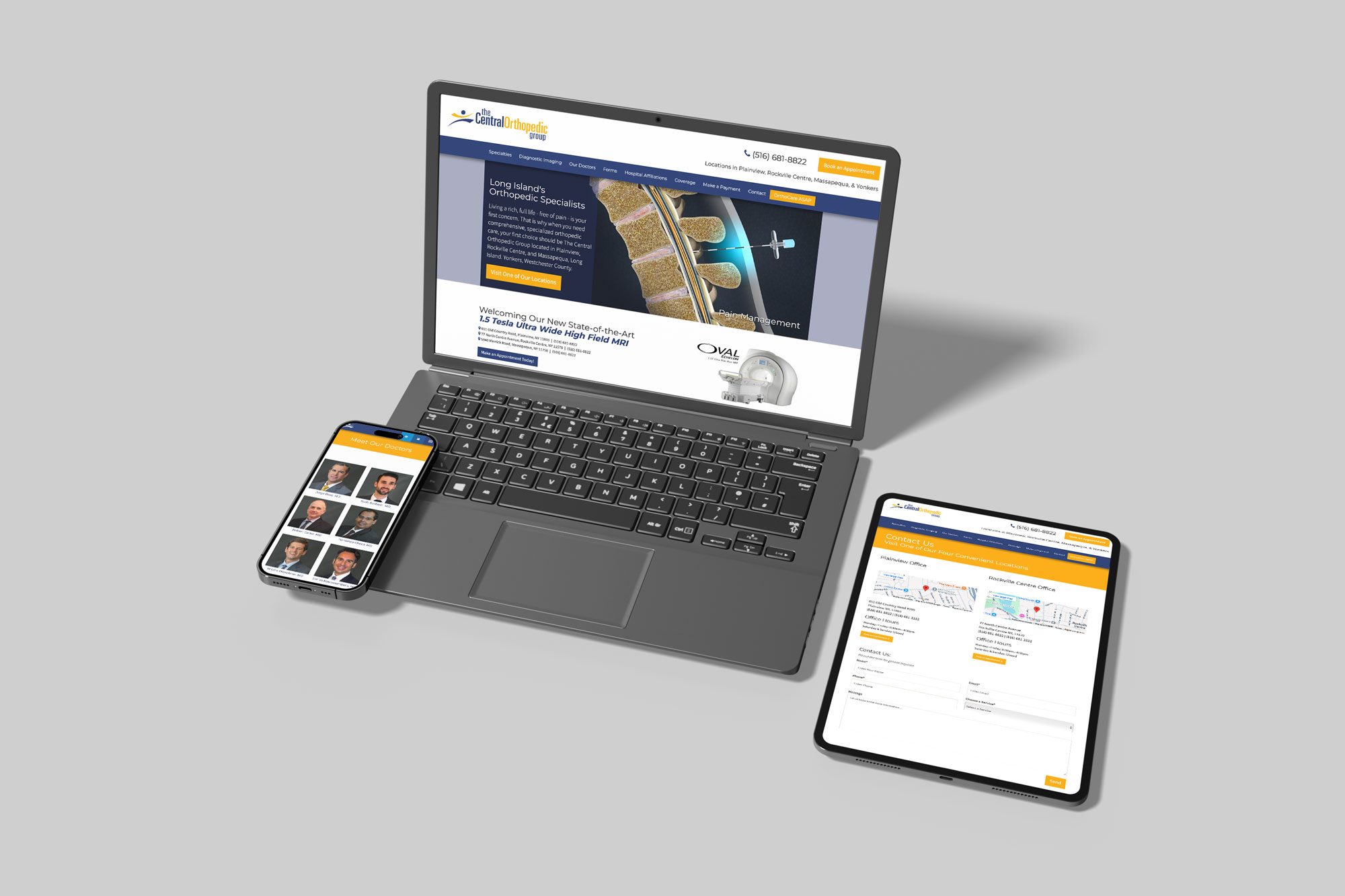 Examples of Medical Website Designs | Logic Web Media