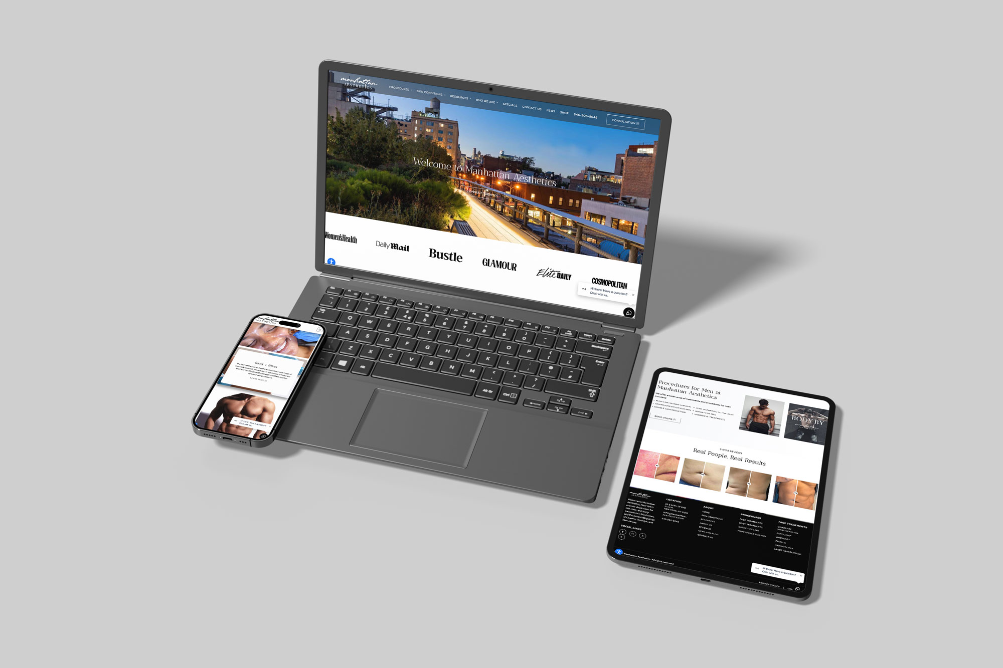 Examples of Medical Website Designs | Logic Web Media